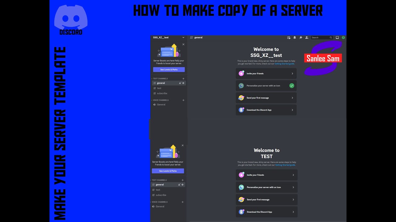 How to make a copy of your discord server - YouTube