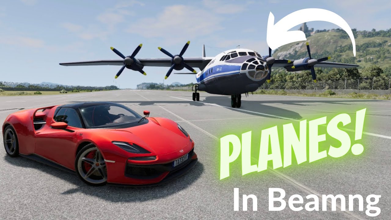 Beamng Drive as a literal Flight Simulator - YouTube