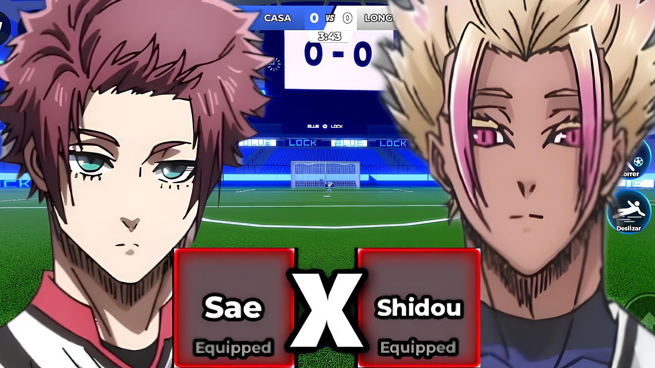 A MELHOR DUPLA DO BLUE LOCK RIVALS SAE X SHIDOU - YouTube