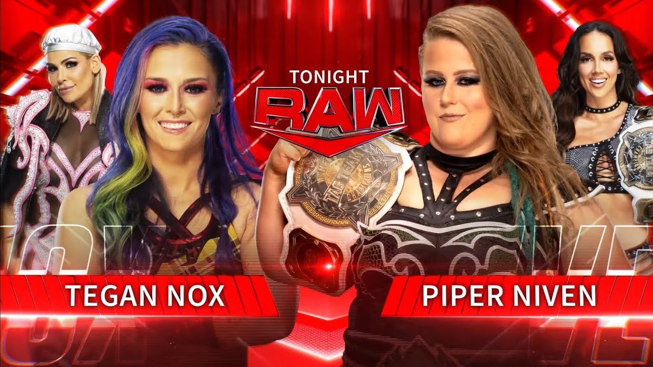 Lucha Completa: Tegan Nox Vs Piper Niven - WWE Raw 13/11/2023 (En ...