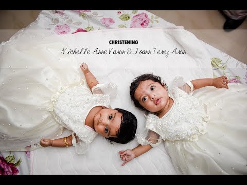 CHRISTENING Nichelle Anne Varun & Joann Terez Arun HIGHLIGHTS - YouTube