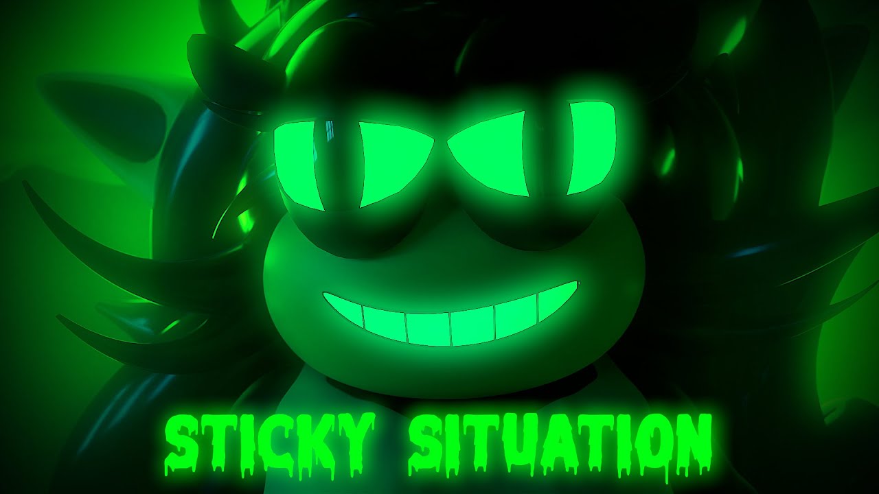 Sticky Situation (Halloween VHS Animation) - YouTube