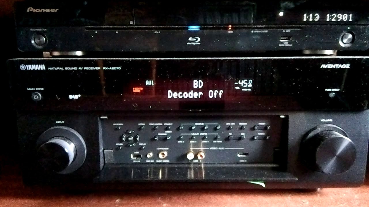 Как звучит Yamaha aventage rx a 2070 - YouTube