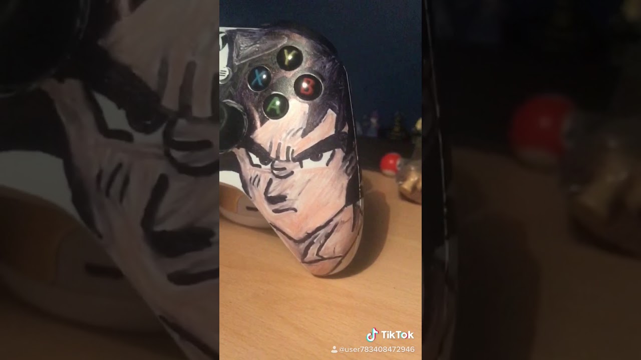 My costume goku controller - YouTube