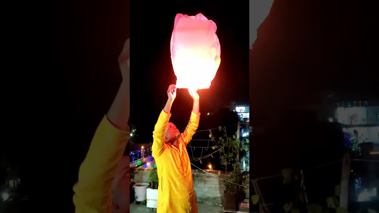Happy Dipawali 🙏 #gubbara #balloon #hotballoon - YouTube