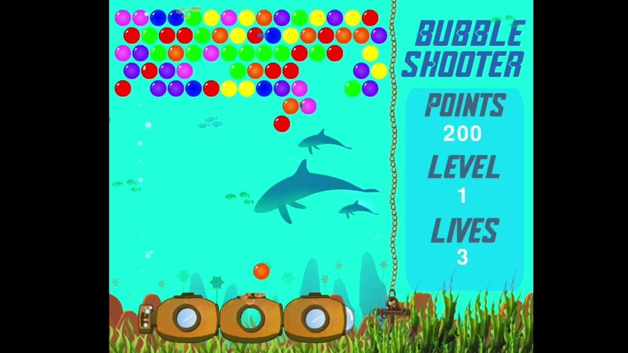 Bubble Shooter - Python - YouTube