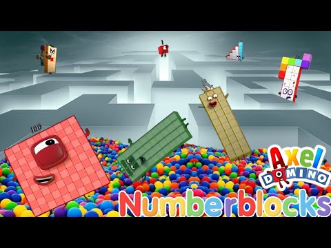 Numberblocks Maze Ballpit - YouTube
