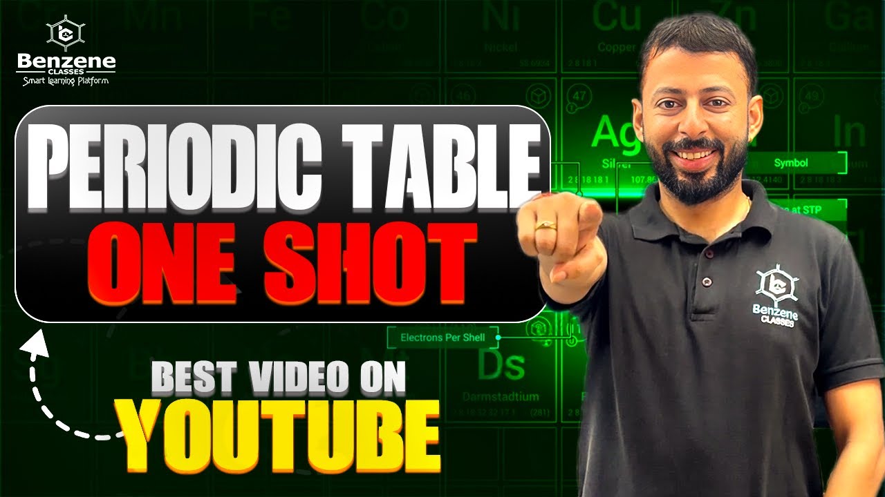 Modern Periodic Table Explained in 25 Minutes | Short Tricks |Ritesh ...