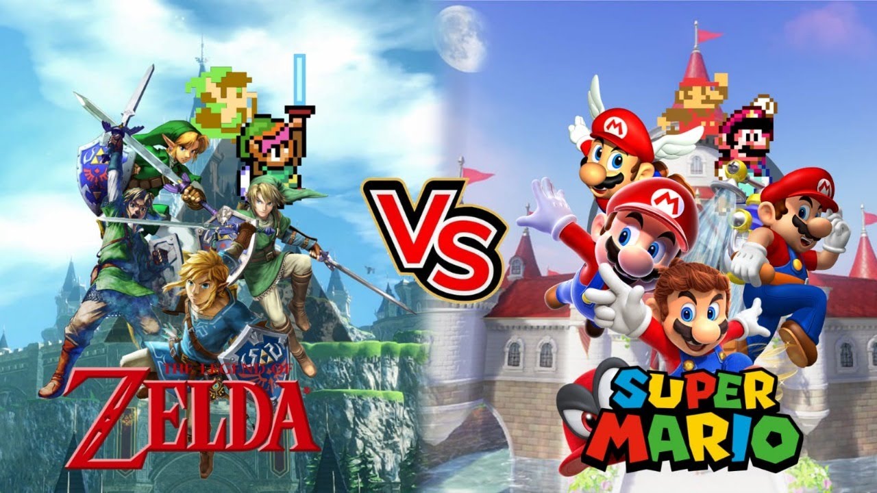 The Legend of Zelda VS Super Mario | Mundial de Videojuegos | LA FINAL ...
