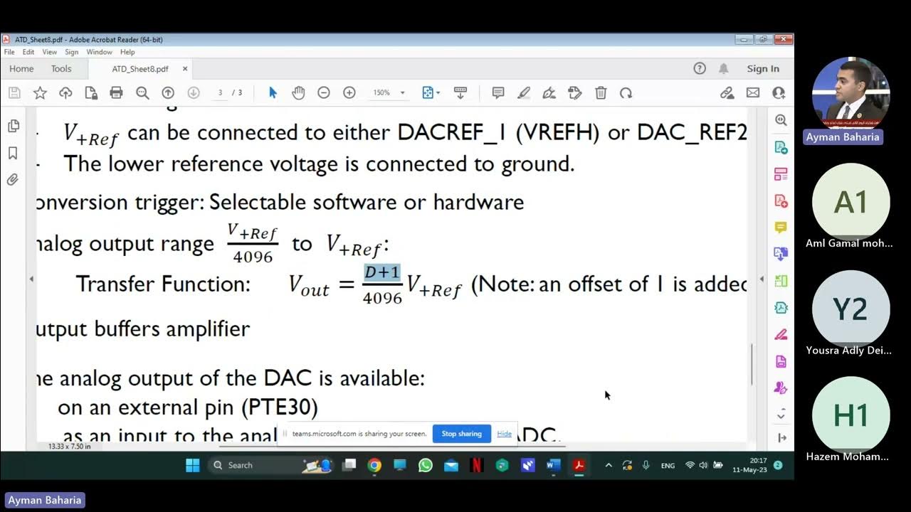 Section 10 Cse211 Introduction To Embedded Systems Youtube