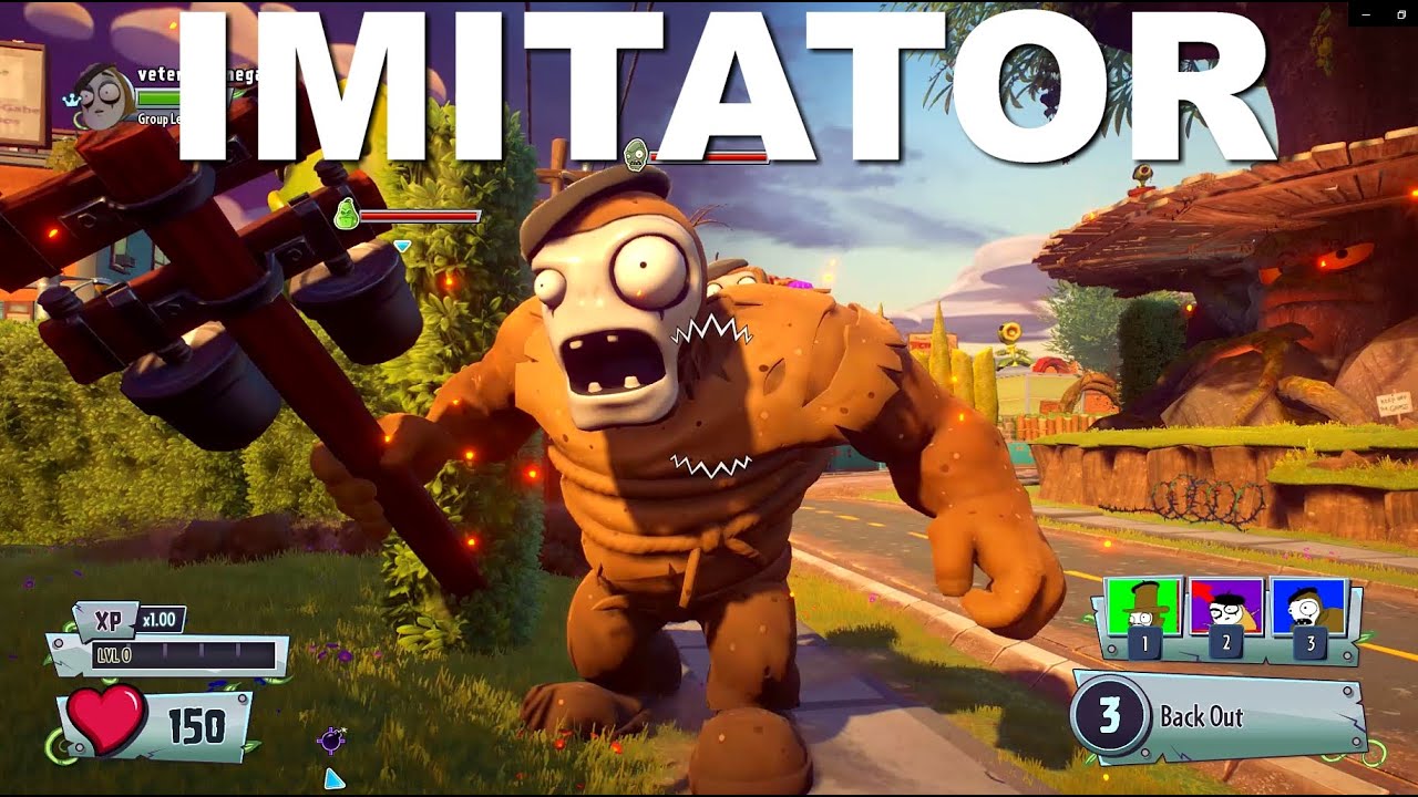 Plants vs Zombies Garden Warfare 2 Boss Gameplay - Playing with ...
