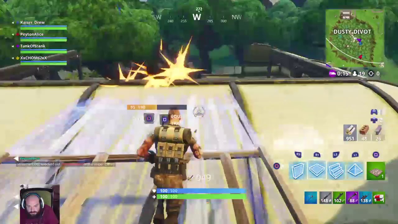 Fortnite Battle Royale Friends From Across The Pond Youtube