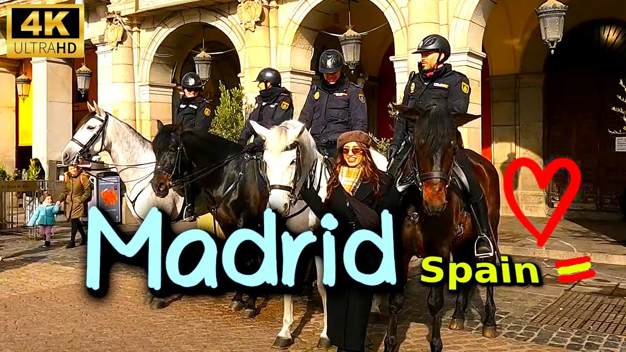 Nice Walking tour 4k MADRID 2025 😘 Vlog Spain 🇪🇸 - YouTube