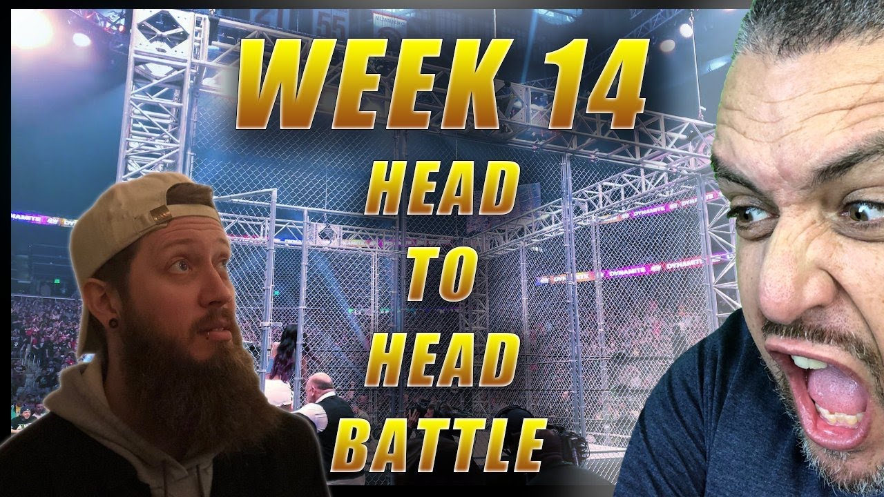 DRAFTKINGS WEEK 14 VS. DANIEL DOPP | DFS NFL CAGE MATCH! - YouTube