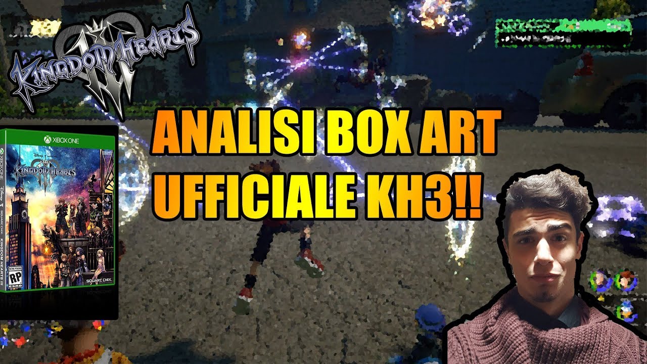 KINGDOM HEARTS 3 - BOX ART UFFICIALE, ANALISI!! - YouTube