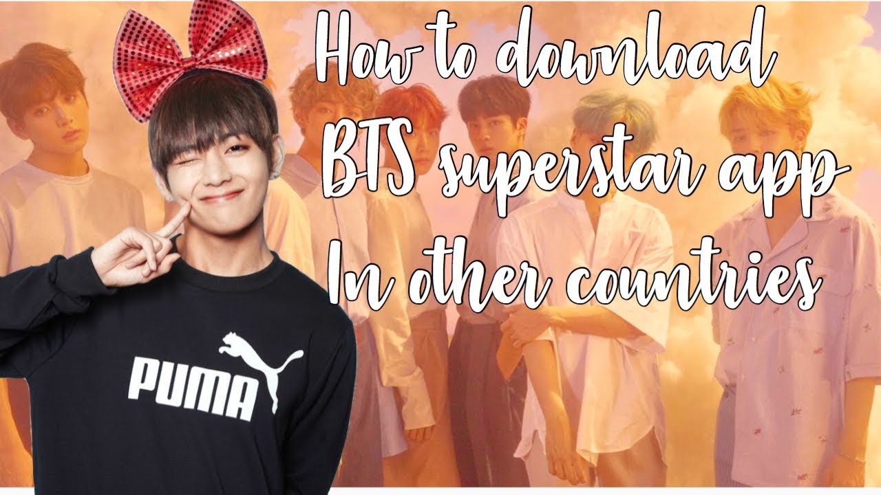 How to download the BTS Superstar game in other countries - YouTube