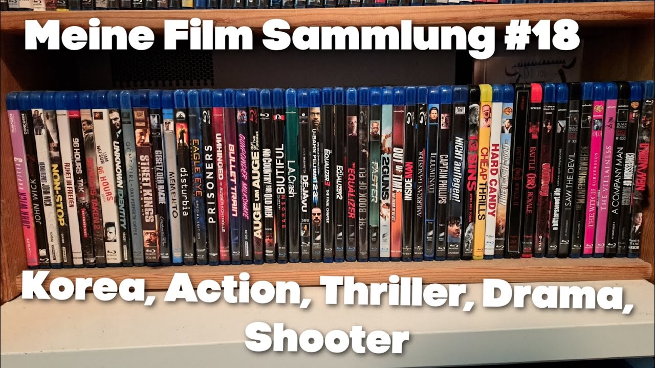 Meine Film Sammlung #18 I Korea, Action, Thriller, Drama, Shooter I ...