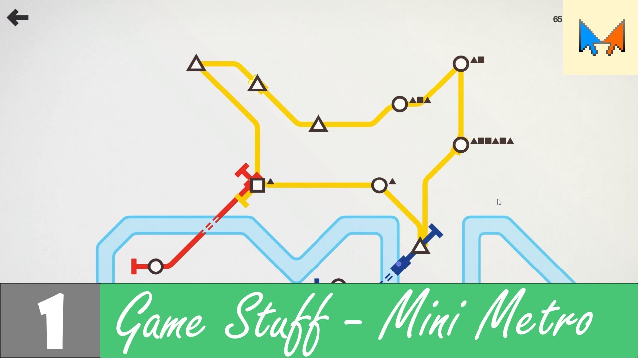 The Simple Line :: Game Stuff :: Mini Metro - Episode 1 - YouTube