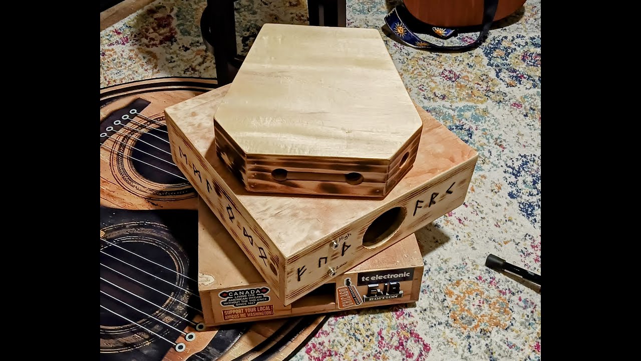 DIY Stomp Box - Stomp Board - Foot Drum - How To - YouTube