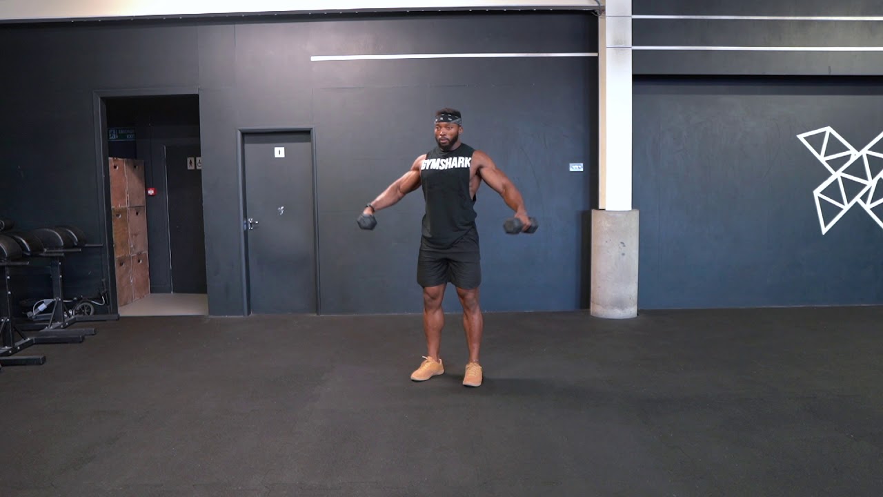 DB LATERAL RAISES - YouTube