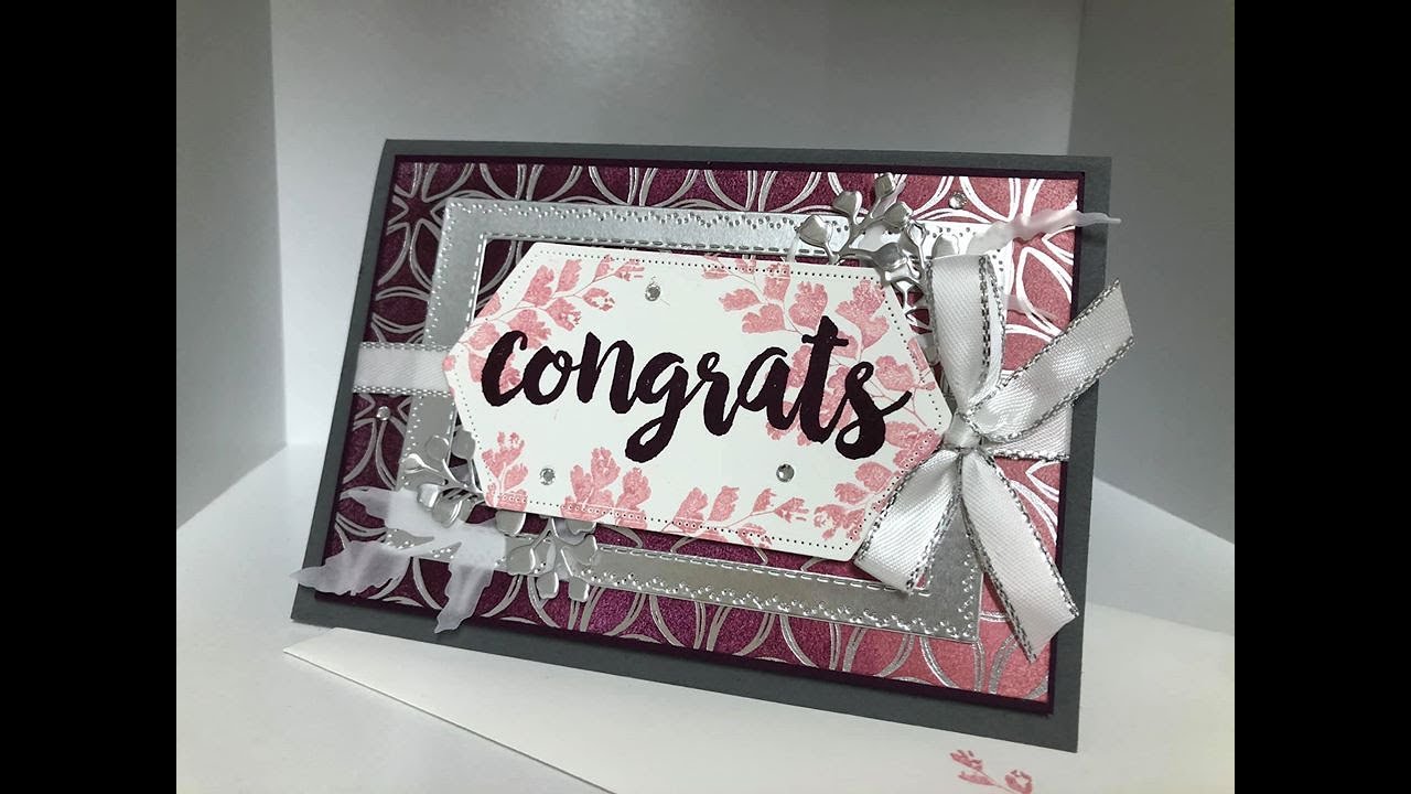 Live crafting with Donna using new 2nd Release SAB items - YouTube