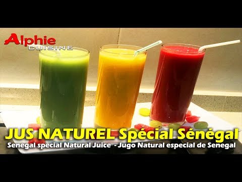 JUS NATUREL SPECIAL SENEGAL - natural juice Senegal - Jugo natural ...