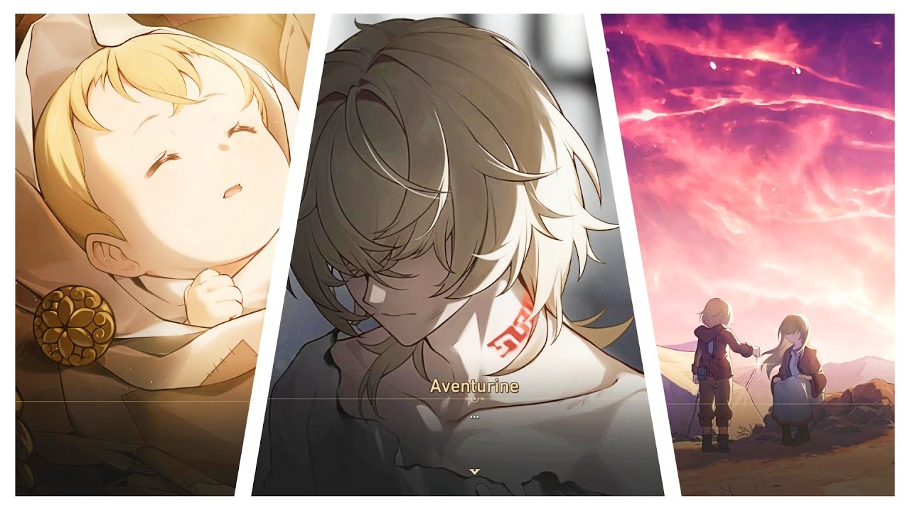 Aventurine's Childhood and Past - Every Cutscene [JP VA] | Honkai: Star ...