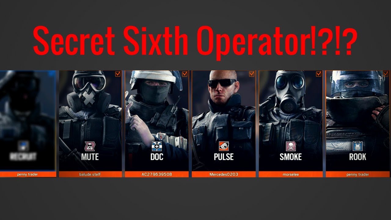 Sixth Defensive Operator!? - Rainbow Six Siege Funny Moments - YouTube
