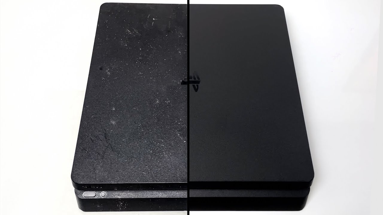 Restoring a filthy Sony PlayStation 4 PS4 Slim - YouTube