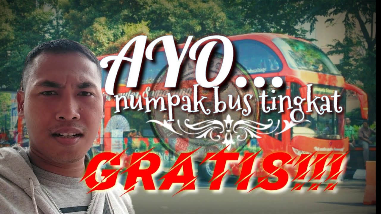 Ayo naik bus wisata GRATIS... di museum Ronggowarsito,sambil keliling ...