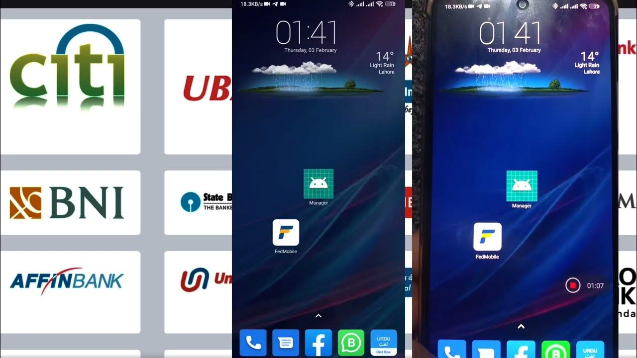 Federal Bank FedMobile Working on Rooted Devices - YouTube