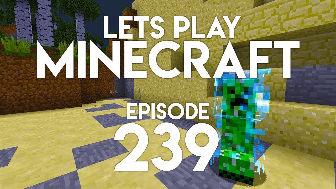 Let's Play Minecraft: CHARGED CREEPER! (Episode 239) | iJevin - YouTube
