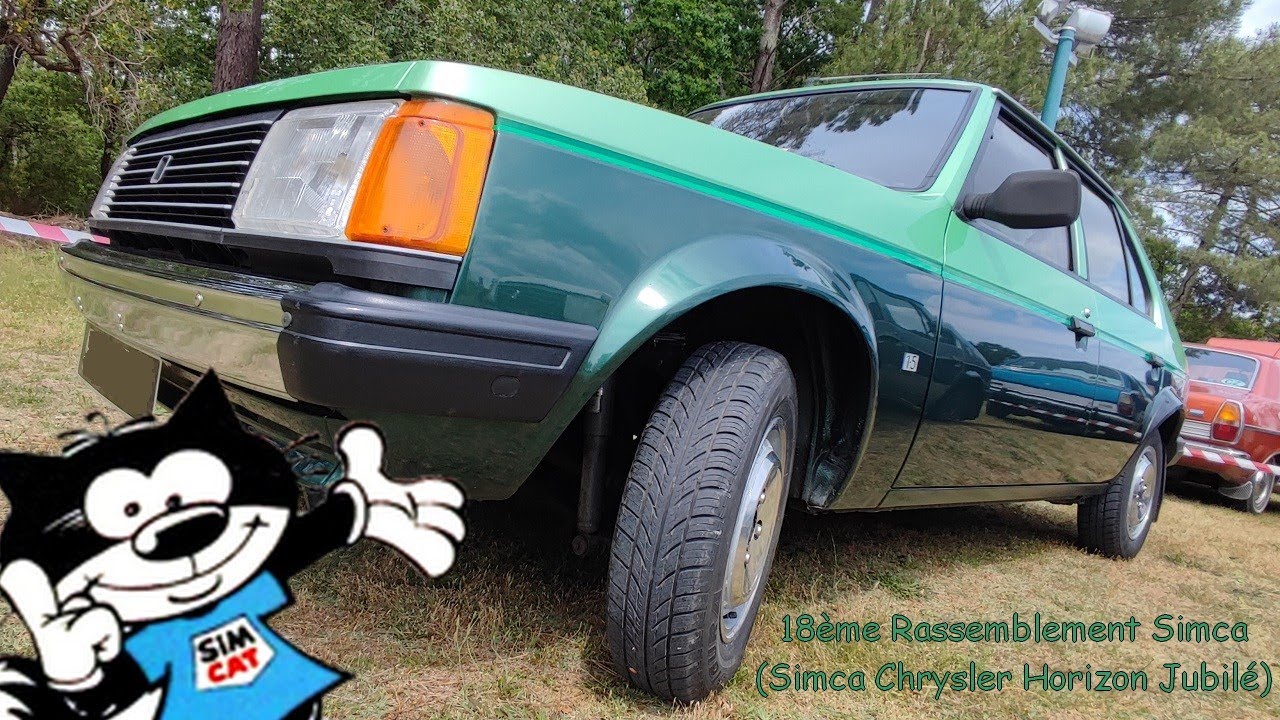 18ème Rassemblement Simca (Simca Chrysler Horizon Jubilé) - YouTube