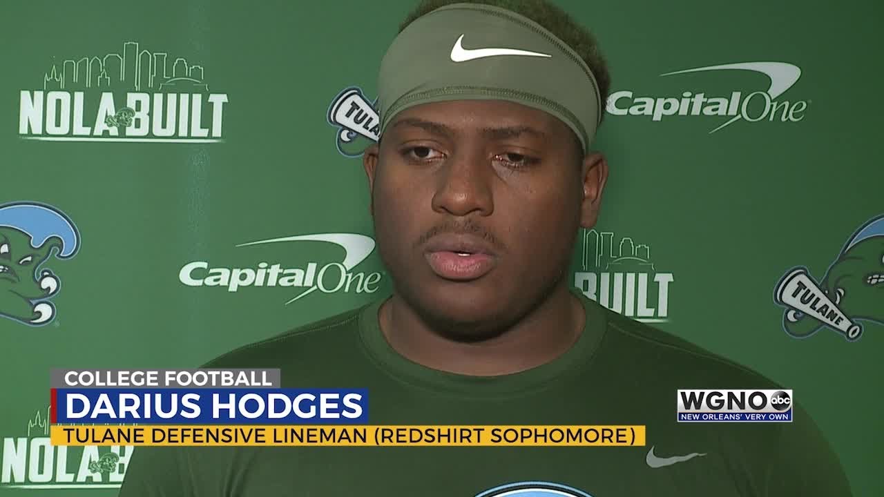 INTERVIEW: Tulane DL Darius Hodges - YouTube