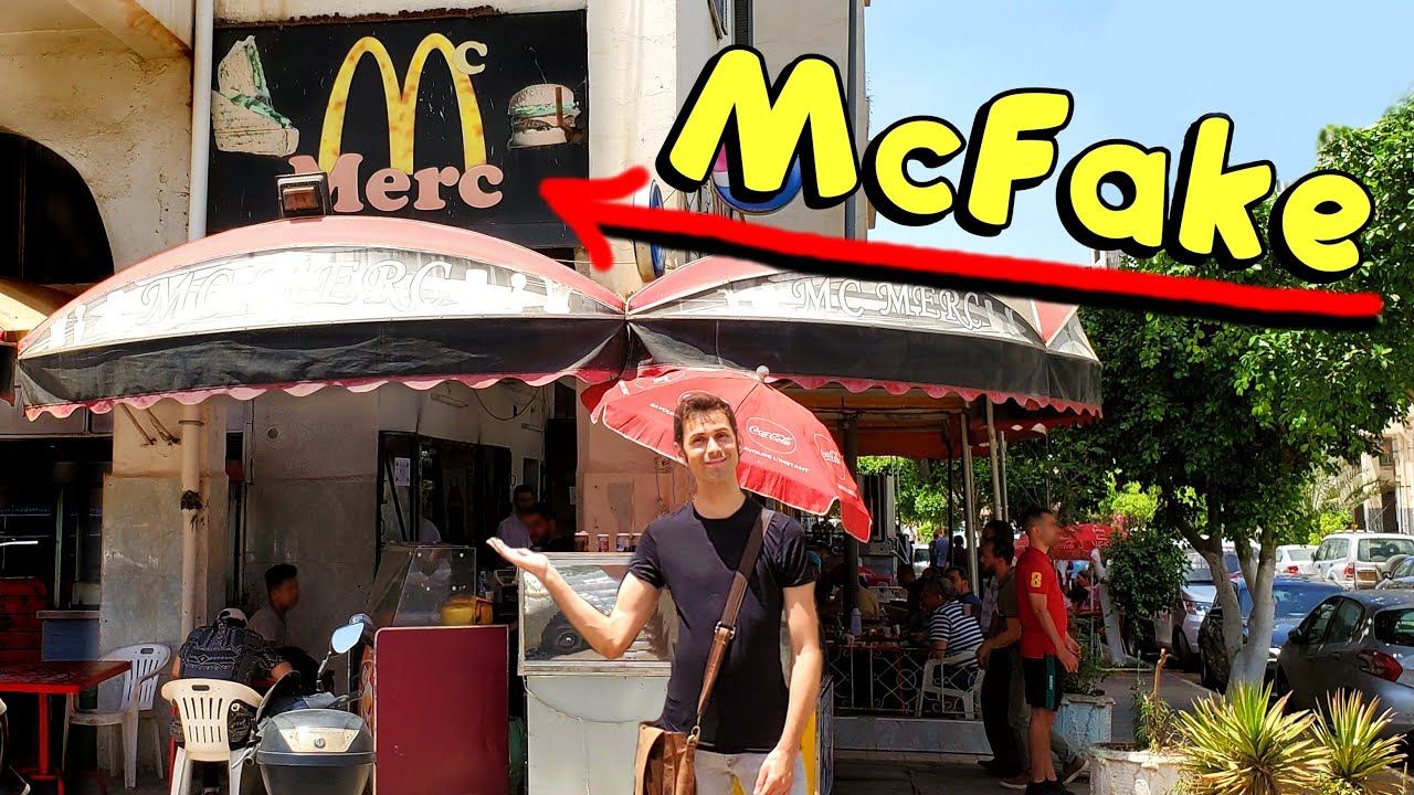 I Went to a Bootleg McDonald's in Algeria - YouTube