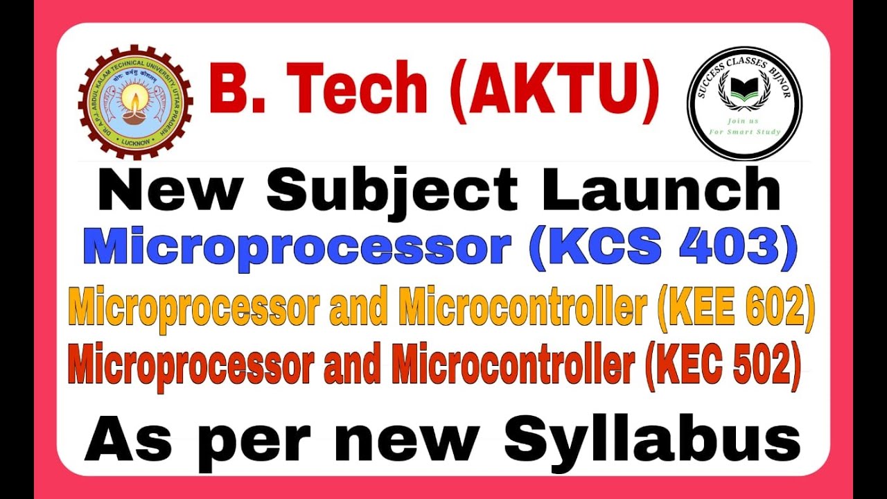 New subject launch || Microprocessor #microprocessor #microcontroller #8085 #8086 #8051 - YouTube