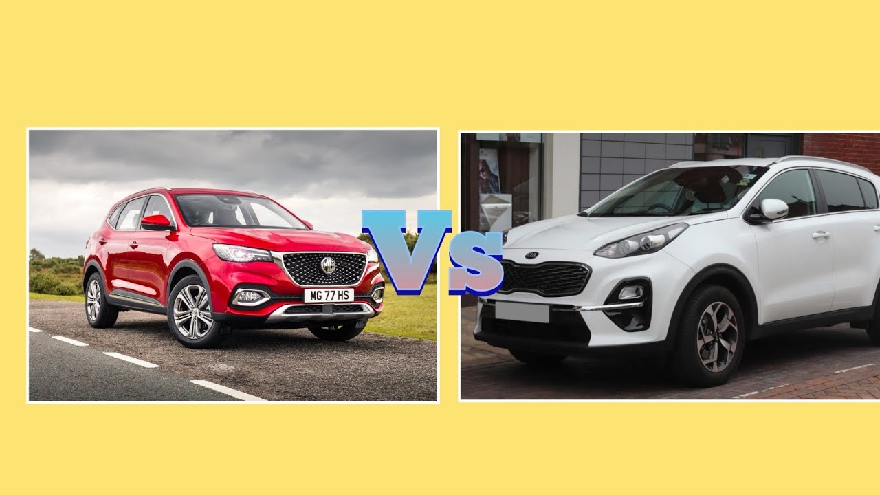 MG HS VS KIA SPORTAGE TEST - YouTube