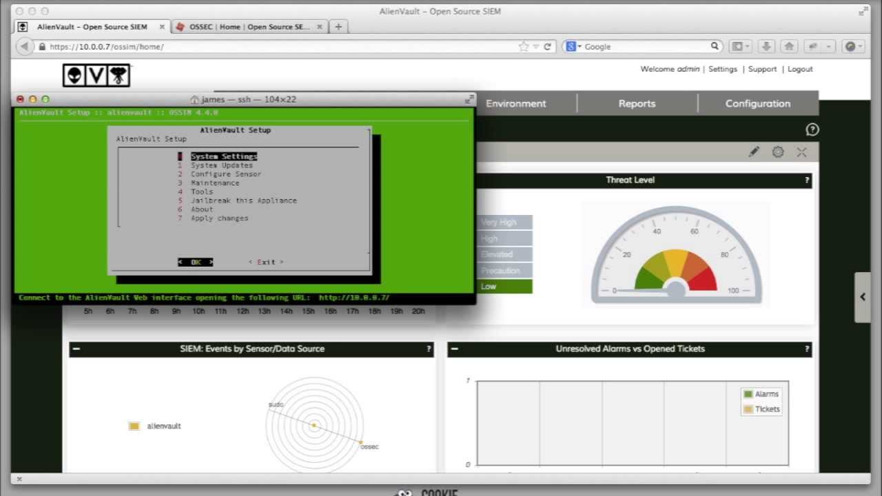 Setup OSSIM With Linux and Windows OSSEC Agents - YouTube