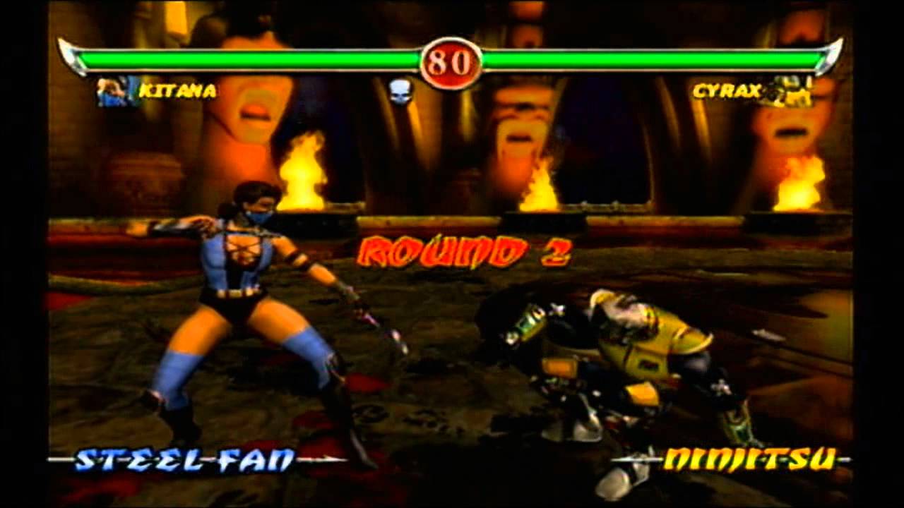 Mortal Kombat: Deadly Alliance - Kitana vs. Cyrax - YouTube