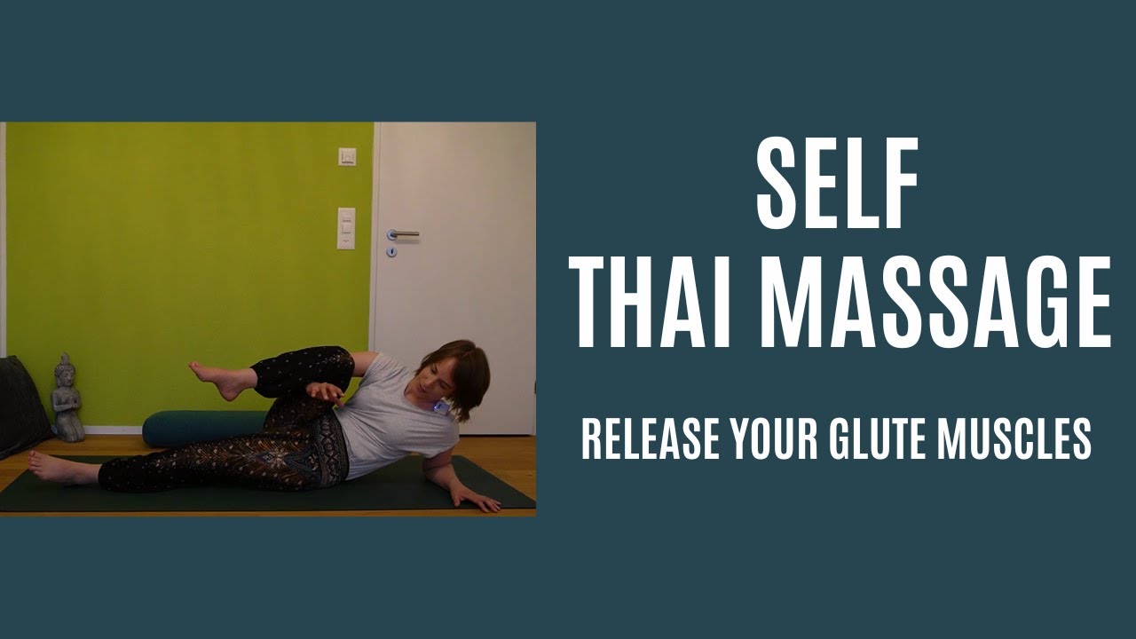 Massage your Glutes, low back and sacrum - YouTube