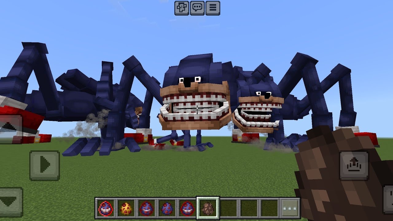 3D Realistic Shin Sonic tapes ADDON in Minecraft PE - YouTube