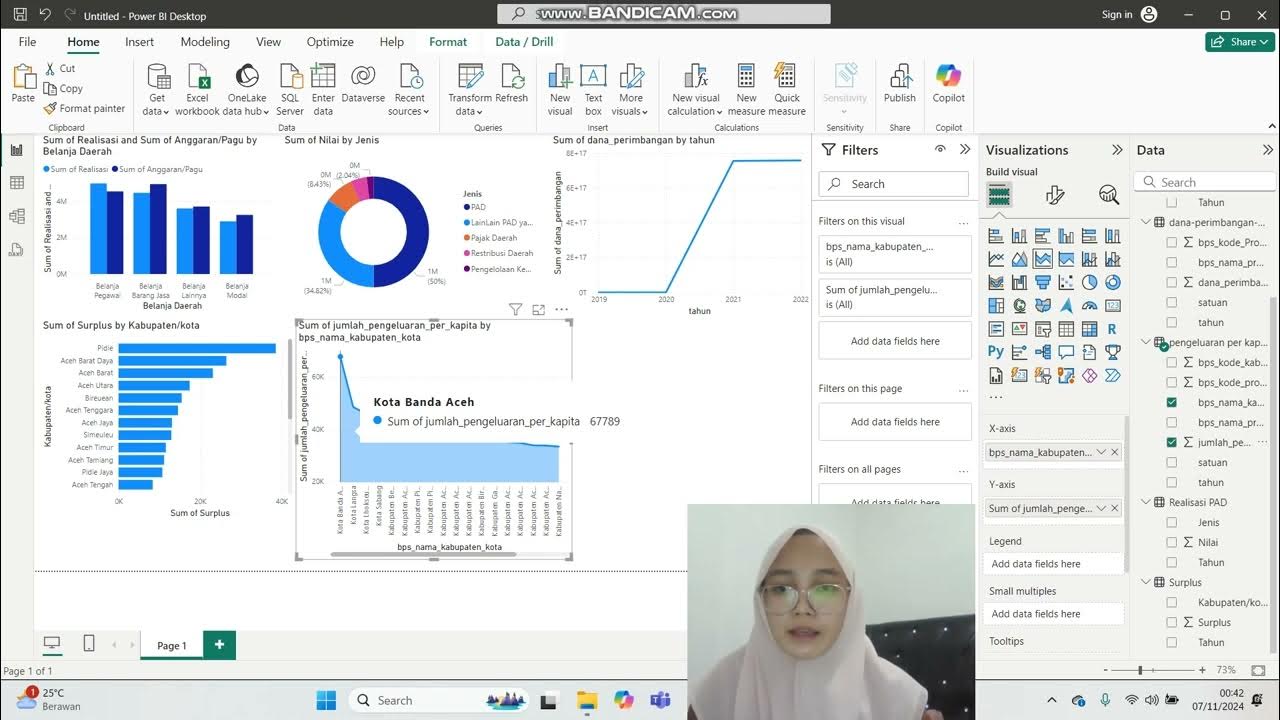 VISUALISASI MENGGUNAKAN POWER BI - YouTube