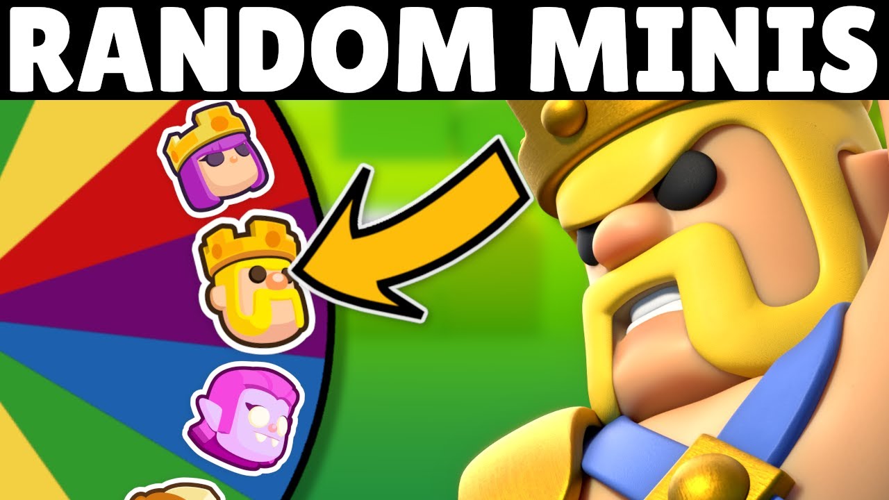 Can you BEAT Clash Mini with RANDOM Minis - YouTube