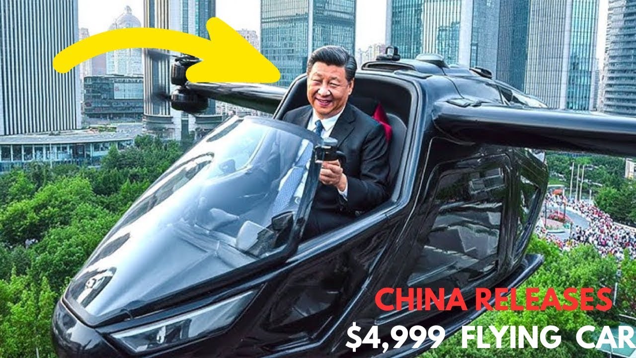 China Releases First $4,999 Flying Car That Changes Everything - YouTube