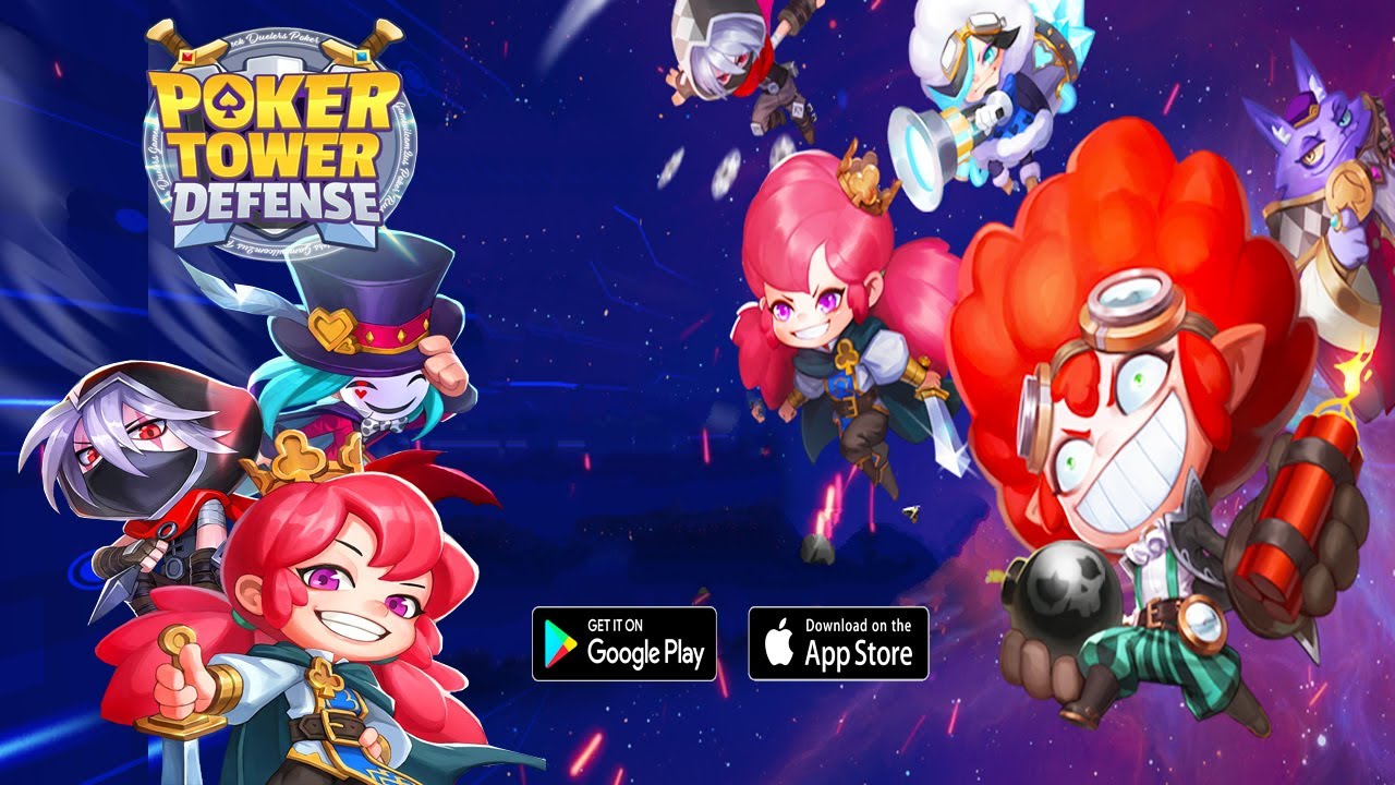Poker Tower Defense - Android/iOS Gameplay - YouTube