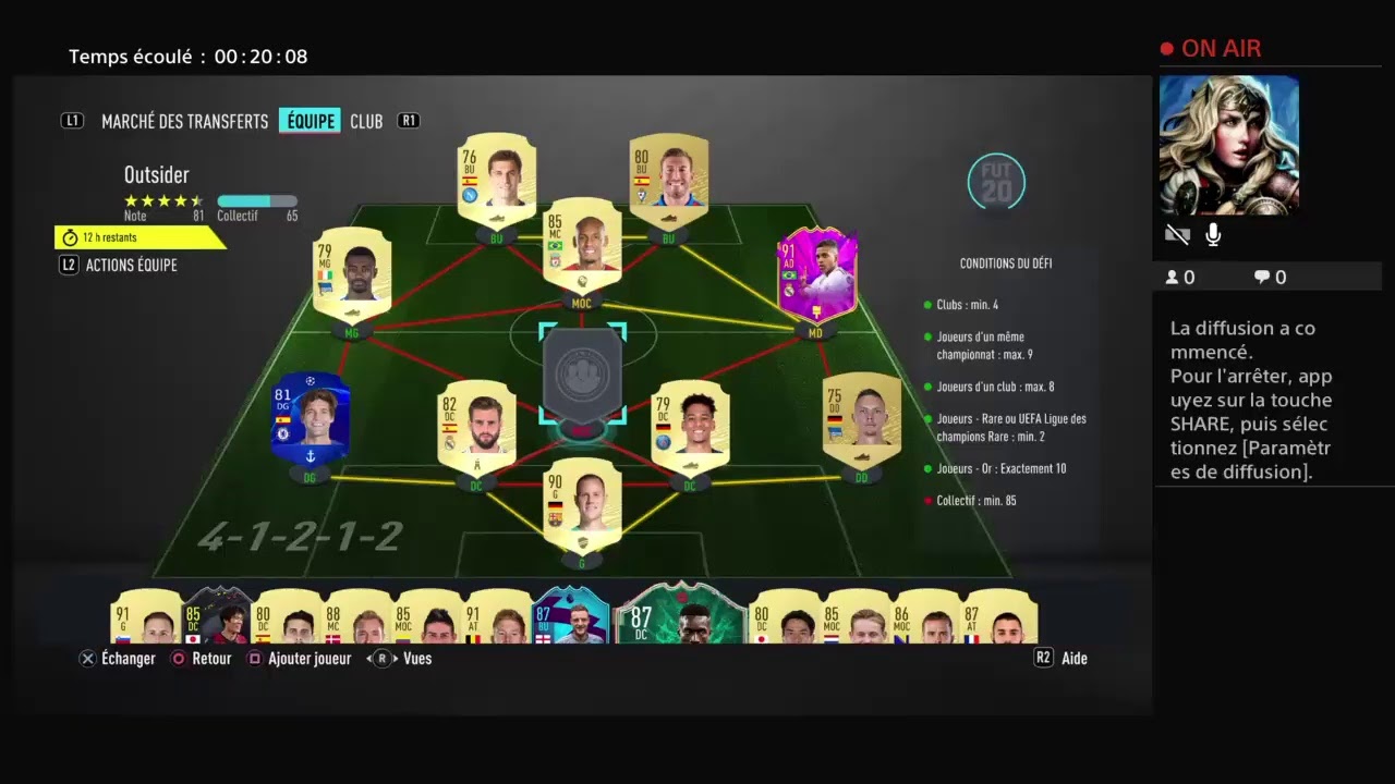 Fifa 20 Récompenses Clash d'Équipe - YouTube