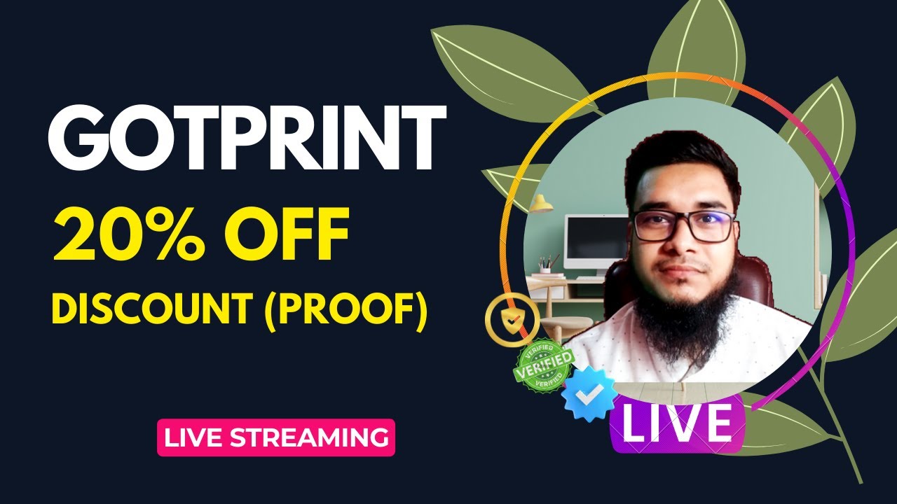 Gotprint Coupon Code || Gotprint Promo And Discount 20% OFF - YouTube