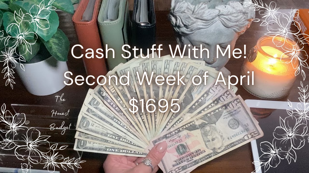 Cash Stuff With Me | #cashstuffing Second Week of April| Cash Stuffing ...