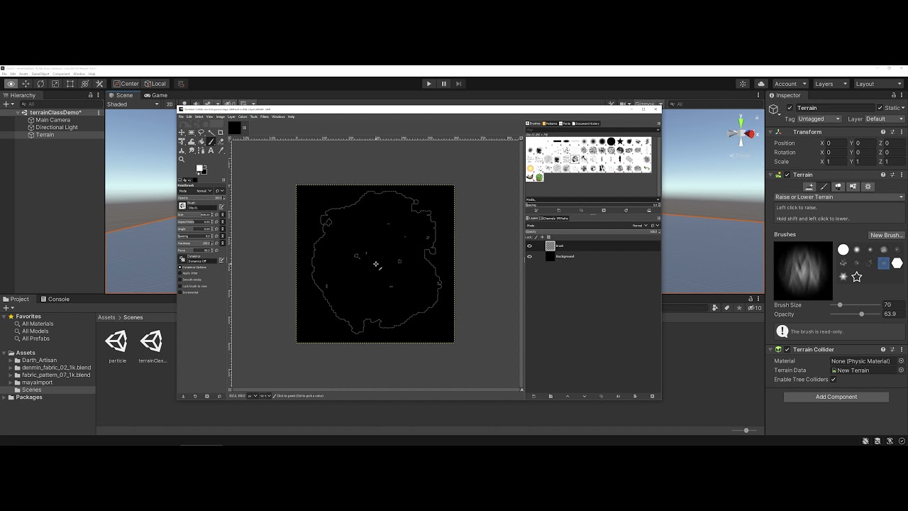 Creating A Terrain Brush For Unity YouTube Creating A Terrain Brush For Unity YouTube