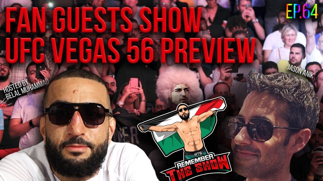 RTS.64 Fan Show - Hosted by Belal Muhammad and Jason Anik - Featuring ...